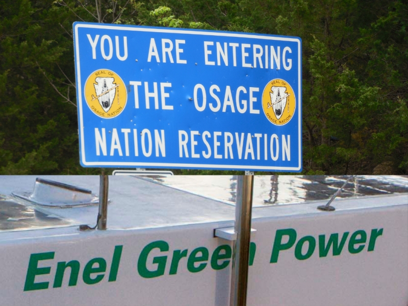 Enel Wind Farm Defeated by Osage Nation in Oklahoma | corpwatch