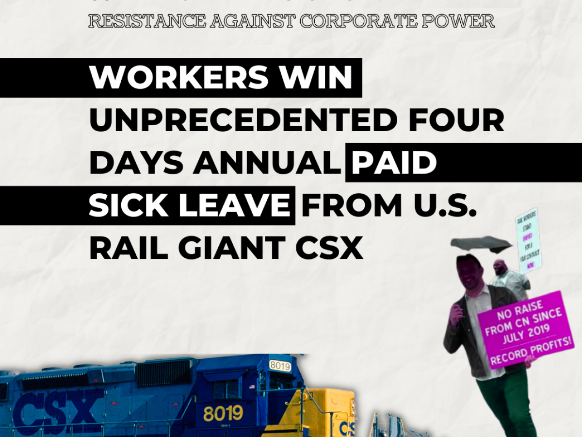 Workers Win Unprecedented Four Days Annual Paid Sick Leave From U.S ...